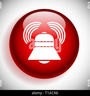 Speaker icon for volume, loudness or alarm concepts. Vector ...