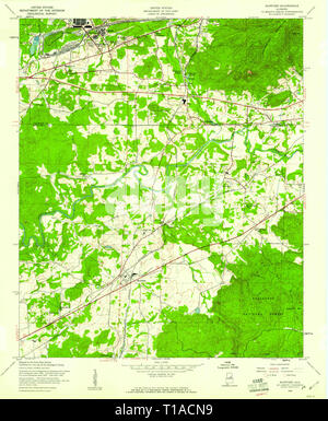 Munford, Alabama, map 1956, 1:24000, United States of America by ...