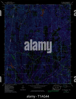 Sulligent, Alabama, map 1967, 1:24000, United States of America by ...