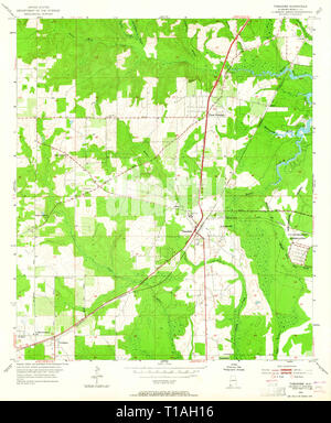 Theodore, Alabama, map 1953, 1:24000, United States of America by ...