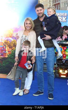 Laura Hamilton seen during the Wonder Park Gala screening at Vue West ...