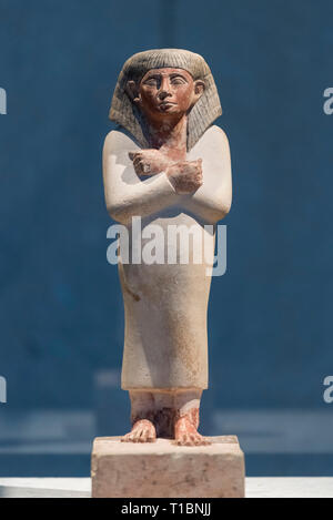 Berlin. Germany. Cloaked figure of Antef II (Intef), ancient Egyptian ...