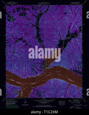 Waterloo, Alabama, map 1953, 1:24000, United States of America by ...