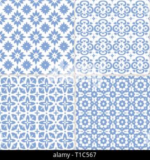 A set of seamless patterns for backgrounds, banners, advertising and ...