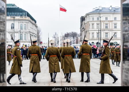 An armed soldier of the Representative Honor Guard Regiment of the ...