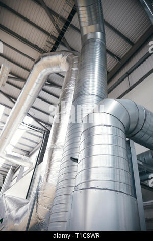 HVAC units in warehouse Stock Photo - Alamy