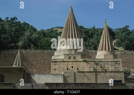 Yezidi Temple in Lalish, Northern Iraq Stock Photo - Alamy