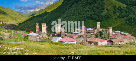 Landscape near Mestia. Samegrelo-Zemo. Svaneti. Georgia Stock Photo - Alamy