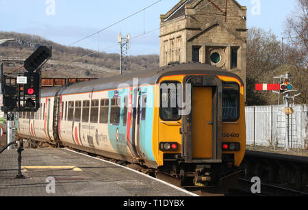 Class 156 dmu, 156 480, named Spirit of The Royal Air Force now ...