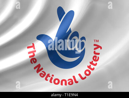The National Lottery logo Stock Photo - Alamy
