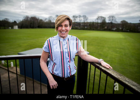 Clodagh Dunlop spoke of her own experience of having a stroke in 2015 ...