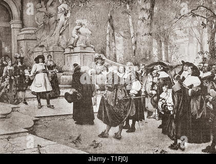 The Edict of Potsdam, 1685 Stock Photo - Alamy
