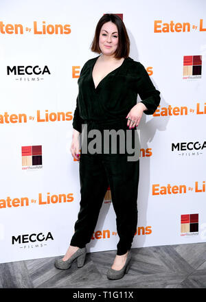Sarah Hoare attending the Eaten by Lions Premiere held at The ...
