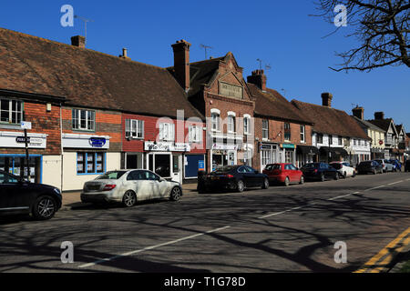 Headcorn high street. Kent. England. UK Stock Photo - Alamy
