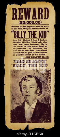 Billy the Kid (born Henry McCarty; also known as William H. Bonney), an ...