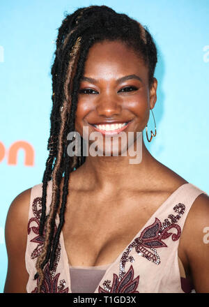 Reiya Downs arrives at Nickelodeon's Kid's Choice Awards. Los Angeles ...