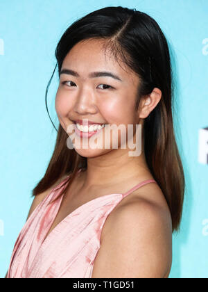 Nina Lu at Nickelodeon's 2019 Kids' Choice Awards held at Galen Center ...