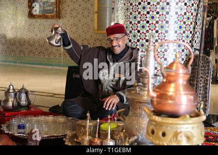 Moroccan tea rooms Stock Photo - Alamy
