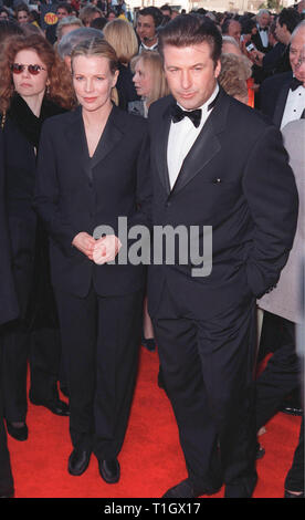 Actress Kim Basinger and her husband Alec Baldwin arrive at the Dorothy ...
