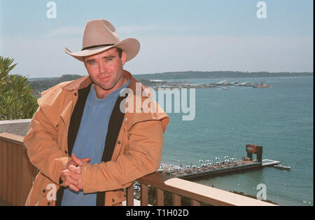CANNES, FRANCE: 19 MAY 1999: Australian actor TROY DANN at the Cannes ...