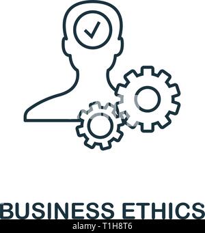 Business Ethics Infographics vector design. Timeline concept include ...