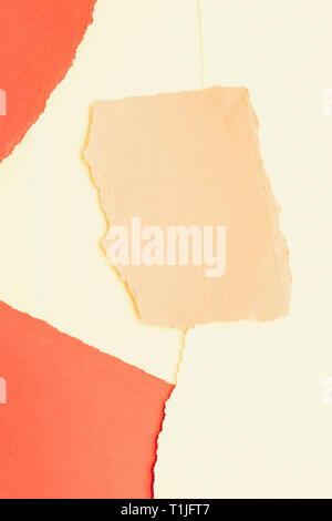 Torn paper texture as background. Creativity takes time Stock Photo - Alamy