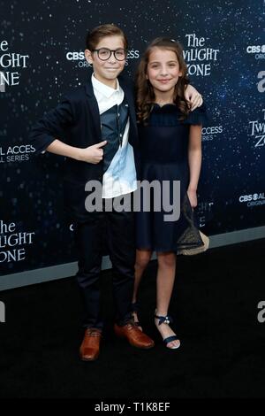 (L-R) Jacob Tremblay and Erica Tremblay at the CBS All Access New ...