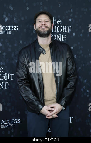 LOS ANGELES - MAR 26: Ike Barinholtz at "The Twilight Zone" Premiere at ...
