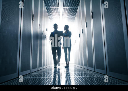 Technical personnel in the room Stock Photo - Alamy