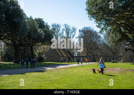 Holkham Village, Norfolk, England, UK Stock Photo - Alamy
