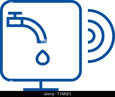 Automatic water tap icon Stock Vector Image & Art - Alamy