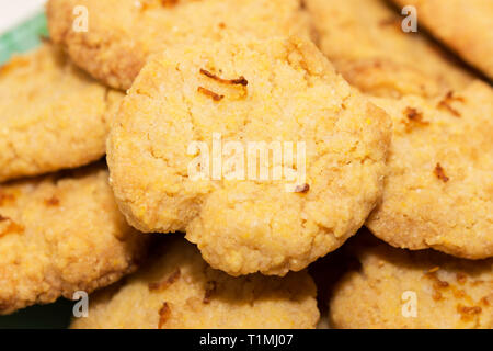 Close-up and details of homemade biscuits on a plate Stock Photo - Alamy