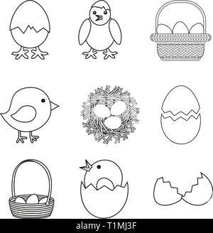 New born baby line icon, child and newborn, toddler sign, vector ...