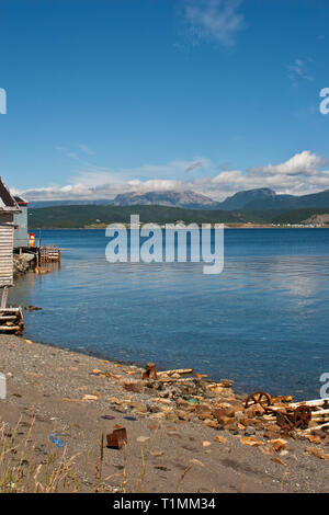 NEWFOUNDLAND, Fishing Village of WOODY POINT, Colorful HISTORIC MUSEUM ...