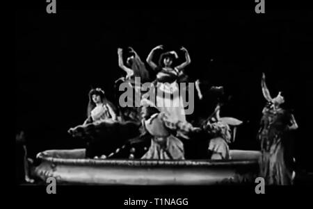 vintage creepy screenshot from a 1900's horror movie Stock Photo - Alamy