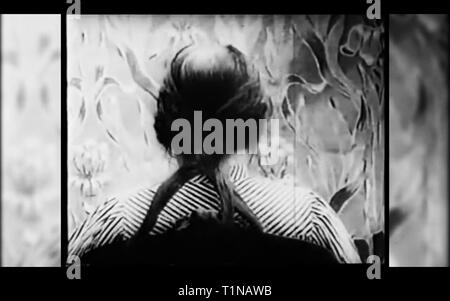 Haunted house and gardens vintage spooky photo Stock Photo - Alamy