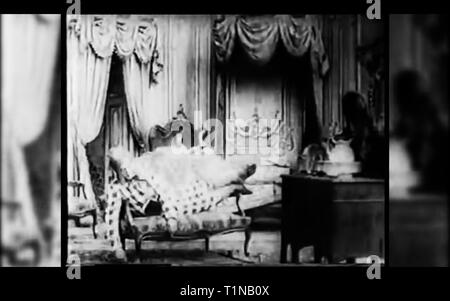 Haunted house and gardens vintage spooky photo Stock Photo - Alamy