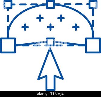 Transform, transformation icon. Abstract geometric transformation logo ...