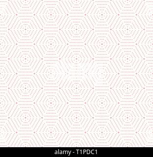 Hexagon seamless vector texture. Hexagonal grid repeat pattern ...