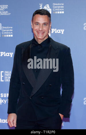 Rome, Italy. 27th Mar, 2019. Rome, Sudios Tiburtina Gala "" David di ...