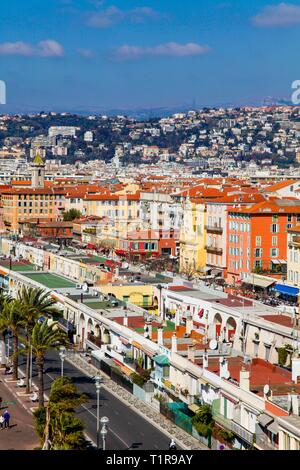 Nice, France, on march 25th 2020 - coronavirus - empty city Stock Photo ...