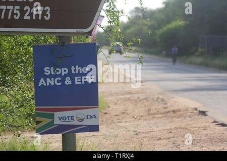 ANC election poster South Africa Stock Photo - Alamy