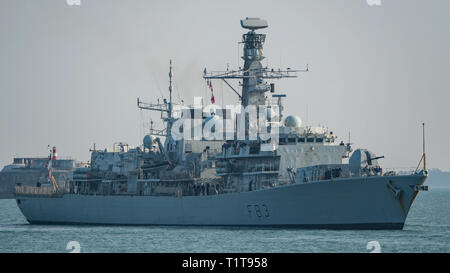HMS St Albans F83 is a Type 23 frigate Royal Navy portsmouth uk gb ...