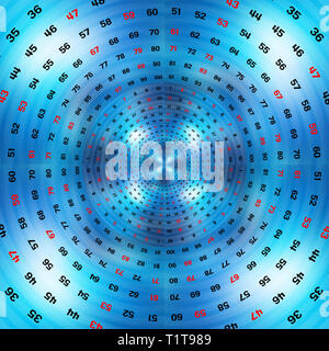 prime numbers spiral Stock Photo - Alamy