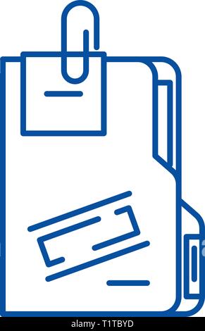 Database sheet icon outline vector. Crm data. Software platform Stock ...