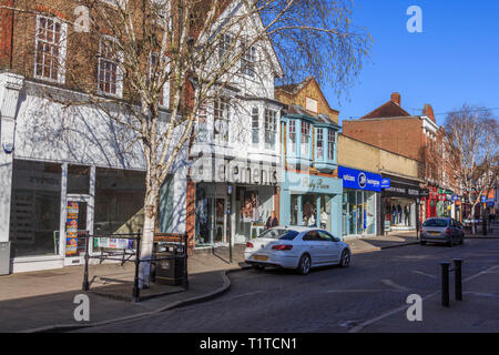 bishops stortford town centre high street ,a quaint historic market ...