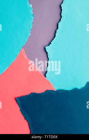 Torn paper texture as background. Always stay creative Stock Photo - Alamy