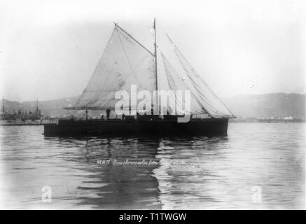 MAS convertito in peschereccio - MAS torpedo boat used during the first ...