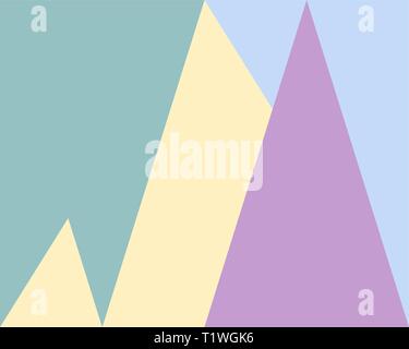 Pastel abstract background of triangles. presentation template Stock ...