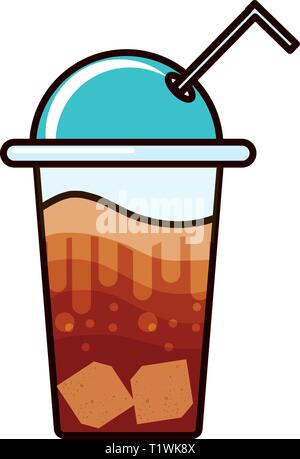 container plastic of tea herb isolated icon vector illustration design ...
